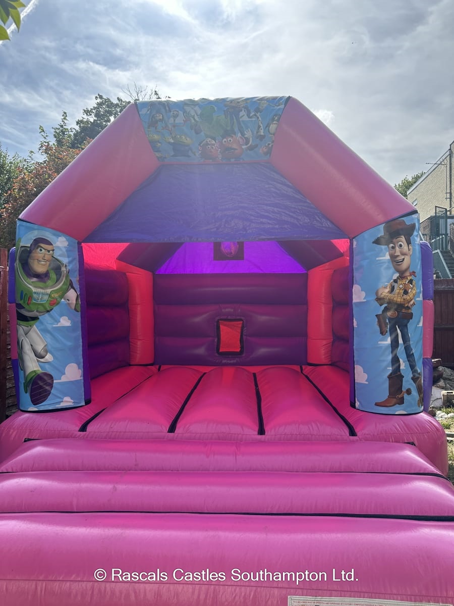 Pink & Purple Toy Story - Bouncy Castle Hire & Soft Play Hire ...